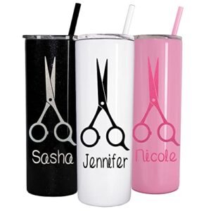 avito 20 oz personalized hairdresser tumbler - hair stylists gift, personalized hairdresser gift- salon squad - hair salon, cosmetology school - cosmetologist graduation gift