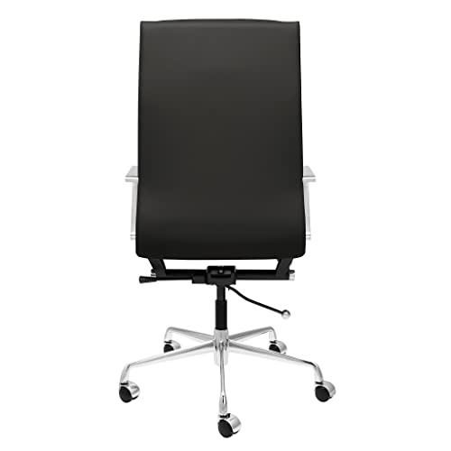 Laura Davidson Furniture SOHO II Tall Back Padded Management Chair (Black)