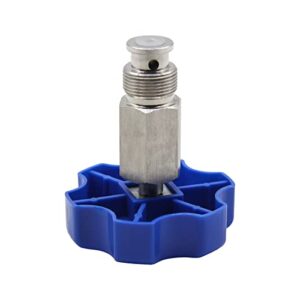 Homhelar Airless Prime Spray Valve, Drain Dump Valve for Graco 390 395 490 495 595 Airless Paint Sprayer Aftermarket Parts