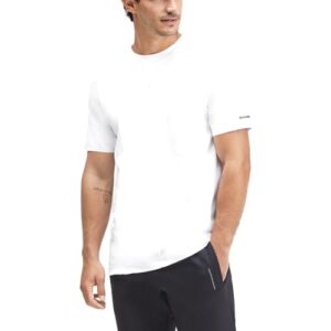 puma mens porsche design graphic crew neck athletic tops casual comfort technology - white - size s