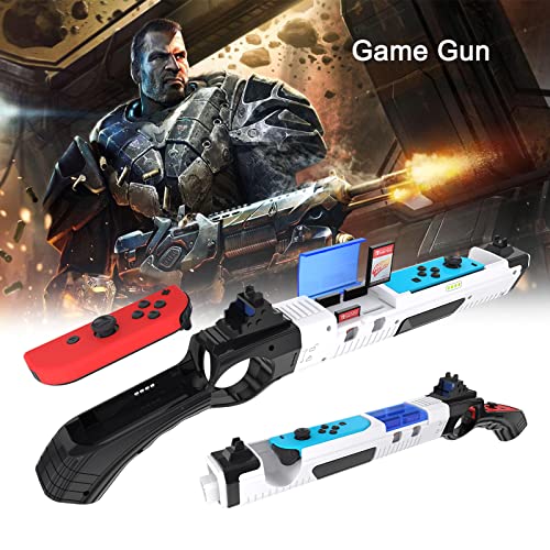 BRHE Switch Shooting Game Gun Controller for Nintendo Switch/OLED Hunting Games：Splatoon3/2,Wolfenstein 2,Juarez,Sniper Elite 3,Big Buck Hunter,Resident Evil（1 Pack