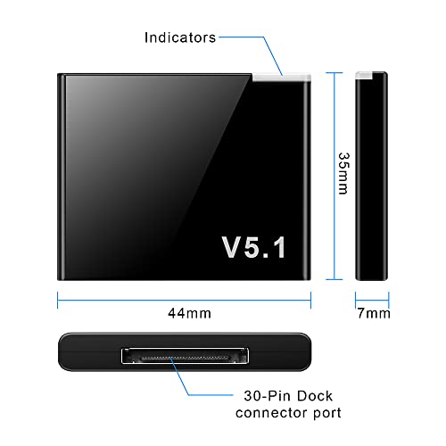 Bluetooth Wireless Receiver Adapter for Bose Sounddock Portable Digital Music System SoundLink Air