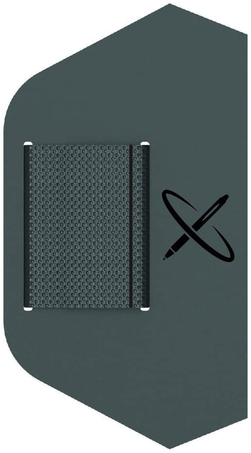 Rocketbook Smart Reusable notebook - Dot Grid Eco-friendly Smart Erasable Notebook Infinity Black Cover (8.5" X 11") With Rocketbook Accessories