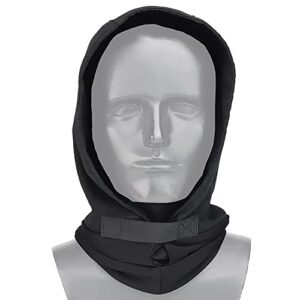 tactical black hood