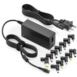 zozo universal laptop charger 45w power adapter for dell hp acer asus samsung sony toshiba fujitsu delta nec liteon gateway and more chromebooks ultrabook laptop notebook computers …