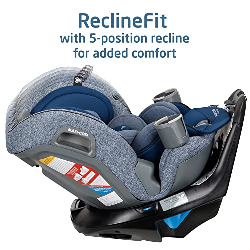 Maxi-Cosi Emme 360 Rotating All-in-One Convertible Car Seat, Navy Wonder