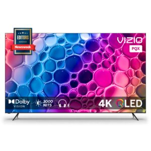 vizio 85-inch p-series quantum x 4k qled hdr smart tv w/ultrabright 3000 nits, 4k 120hz gaming, dolby vision, alexa compatibility, p85qx-j01