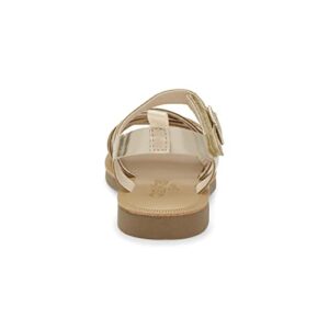 OshKosh B'Gosh Girls Dolores Sandal, Gold, 6 Toddler