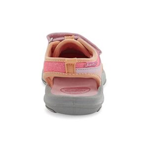 OshKosh B'Gosh Girls Marina Sandal, Pink/Multi, 7 Toddler