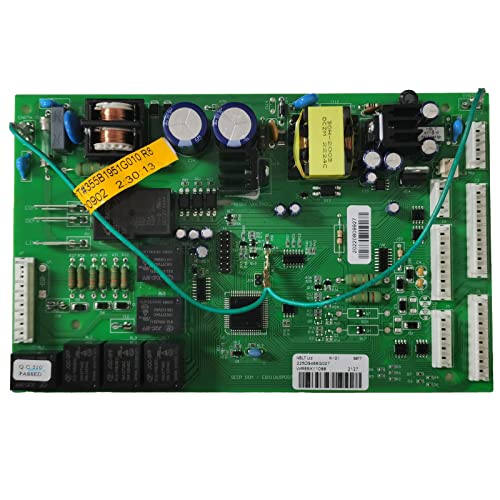 WR55X11098 Refrigerator Electronic Control Board, Compatible with ge PGCS1RKZJSS, PSQS6YGZBESS, PFSS5RKZASS, PFCF1RKZABB,PGS25KSEAFSS, PFSF5RKZCBB,ETC. Replace WR55X11076, WR55X11077, WR55X11097, ETC