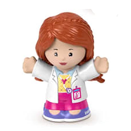 Replacement Part for Fisher-Price Little People Playset - Replacement Female Doctor Figure ~ Inspired by Barbie You Can Be Anything