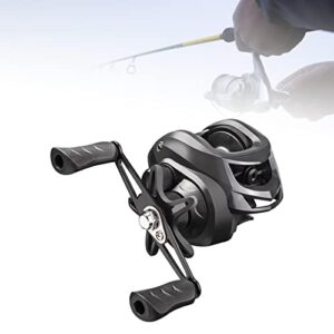 Menolana Bait Reel, 7.2:1 Gear Ratios Metal Baitcaster, for Bait Sport Saltwater, Right Hand