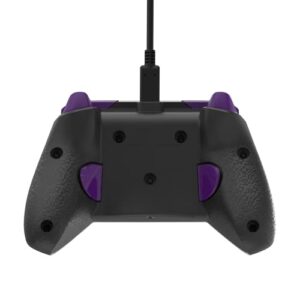 PDP Gaming REMATCH Advanced Wired Controller for Xbox Series X|S/Xbox One/PC, Customizable, App Supported - Purple Fade