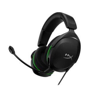 hyperx cloudx stinger 2 core - gaming headset for xbox, lightweight over-ear headsets with mic, swivel-to-mute function, 40mm drivers - black