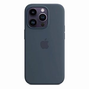 Apple iPhone 14 Pro Silicone Case with MagSafe - Storm Blue