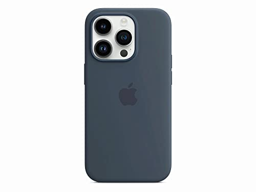 Apple iPhone 14 Pro Silicone Case with MagSafe - Storm Blue