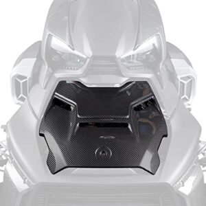 A & UTV PRO Ryker Carbon Fiber Epic Hood Panel, Hood Scoop for Can-Am Ryker & Ryker Rally Edition 2019-2023, Ryker 600, Ryker 900 Accessories, Replace OEM #219400877