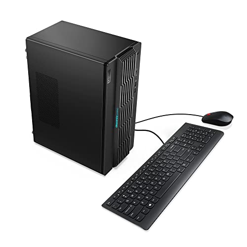 Lenovo IdeaCentre Gaming 5i - 2022 - Gaming Desktop - NVIDIA GeForce RTX 3060 - Intel i5 12400-16GB RAM - 1TB HDD + 512GB SSD - Win 11 - Black - Mouse & Keyboard - Free 3-Month Xbox GamePass