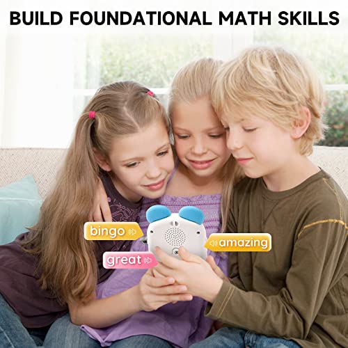 Electronic Math Game for Kids Ages 4+, Addition, Subtraction, Multiplication & Division Learning Educational Toys, Gifts for Girls Boys 4 5 6 7 8 9 Years Old, Classroom Supply