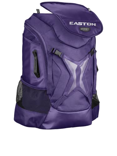 Easton | Ghost NX Backpack Bag Series | Adult | Team Logo Embroidery Panel | Purple