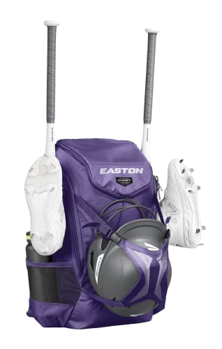 Easton | Ghost NX Backpack Bag Series | Adult | Team Logo Embroidery Panel | Purple