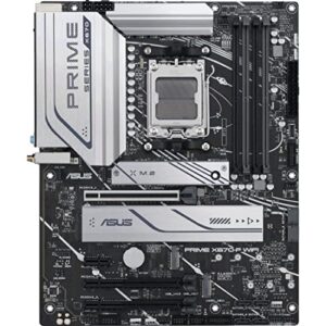 asus prime x670-p wifi socket am5 (lga 1718) ryzen 7000 atx motherboard(ddr5,three m.2 slots, usb 3.2 gen 2x2 type-c®, usb4® support, wifi 6 and 2.5gb ethernet)