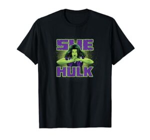 marvel she-hulk: attorney at law power pose t-shirt