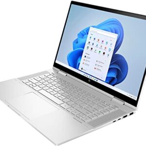 2022 HP Envy X360 15.6" FHD IPS Touchscreen 2-in-1 Laptop Intel EVO Platform i7-1255U 10-Core Iris Xe Graphics 16GB DDR4 1TB SSD Thunderbolt 4 WiFi 6E Backlit KB Windows 11 Pro w/RATZK 32GB USB