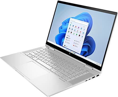 2022 HP Envy X360 15.6" FHD IPS Touchscreen 2-in-1 Laptop Intel EVO Platform i7-1255U 10-Core Iris Xe Graphics 16GB DDR4 1TB SSD Thunderbolt 4 WiFi 6E Backlit KB Windows 11 Pro w/RATZK 32GB USB