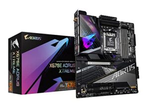 gigabyte x670e aorus xtreme (am5/ lga 1718/ amd/ x670e/ eatx/ 5 year warranty/ ddr5/ quad m.2/ pcie 5.0/ usb 3.2 gen2x2 type-c/intel wifi 6e/ aquantia 10gbe lan/q-flash plus/motherboard)