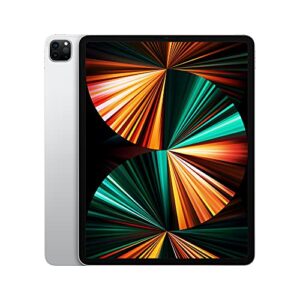 apple ipad pro 12.9in (5th gen.) - 128gb - wifi - silver (renewed premium)