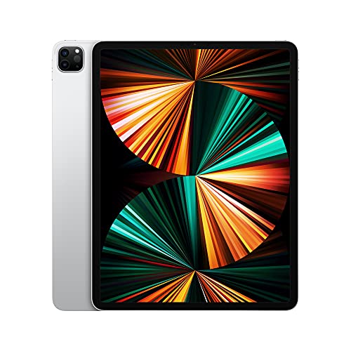 Apple iPad Pro 12.9in (5th Gen.) - 128GB - WiFi - Silver (Renewed Premium)