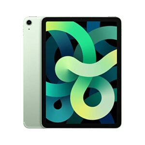 apple ipad air 4-256gb - wifi + cellular - green (renewed premium)