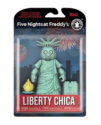 Funko Five Nights at Freddy's Liberty Chica Articulated Action Figure - Plush Exclusive (Liberty Chica (Action Figure))