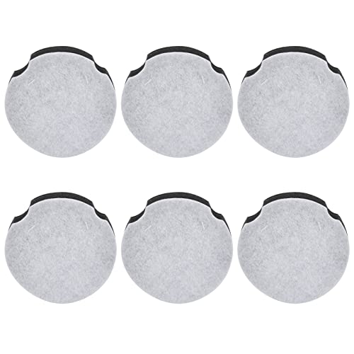 6 Pack Auberaler Filter Replacement For Bissell Powerforce Compact Lightweight Upright 1520 2112, Bissel Turbo Bagless 2690 Cleanview 3508 3437 Series Vacuum Cleaner, Compare to Part #1604896/160-4896