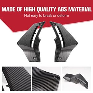 Ryker Lower Fairing Panels Kit, A & UTV PRO Carbon Fiber Pattern Lower Panels Fairing Pads Protector Trim Cover for Can-Am Ryker All Models Accessories, 2PCS