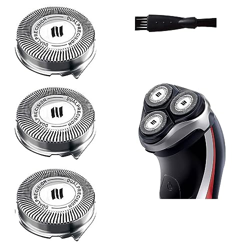 HQ8 Replacement Head Blades Compatible with Philips Electric Razor Series PT/AT700, PT/AT800, HQ8 Replacement Razor Blades Fit for Norelco Aquatec HQ8 Series Shaving Head, OEM HQ8 Heads Upgraded Replacement for AT810, AT830, AT850, AT880, PT720, PT730, PT