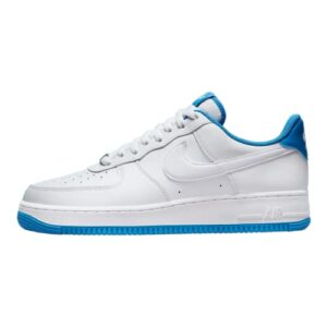 nike air force 1 low men's white/white-lt photo blue dr9867-101 12.5