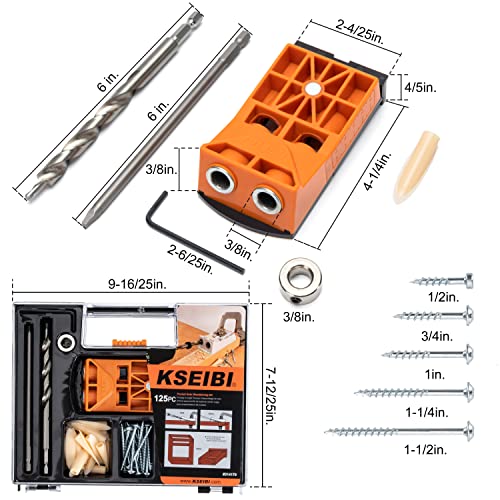 KSEIBI Pocket Hole Jig Accessories (Double)