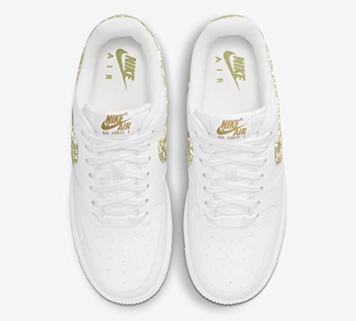 Nike Women's Air Force 1 Low '07, White/Barley-white, 5