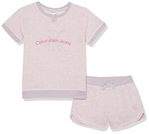 calvin klein 2 pieces short set