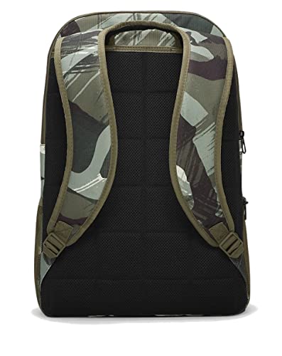 Nike Brasilia X-Large Backpack-9.5 (Medium Olive/Black/Particle Grey, Misc)