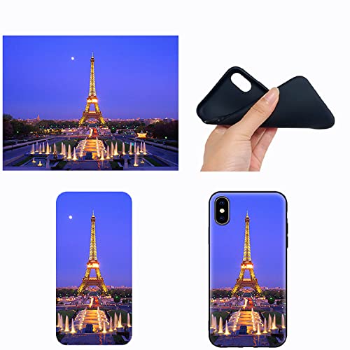 Unique-Custom-Gift Personalized Photo Black Matte Soft TPU Slim Phone Case for OPPO R17 Find X2 X3 F17 F9 A94 A72 Reno 8 7 6 5 Realme 9 8 Pro, Customize Picture Thin Silicone Back Bumper Cover