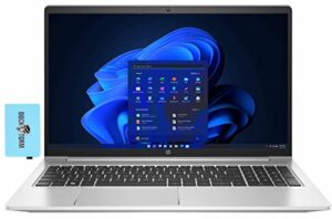 hp probook 455 g9 15.6" 60hz fhd ips laptop (amd ryzen 5 5625u 6-core, 16gb ram, 512gb pcie ssd, amd radeon, backlit kb, wifi 6, bluetooth 5.2, ethernet lan (rj-45), hd webcam, win 10 pro) with hub