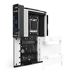 NZXT N7 B650E - N7-B65XT-W1 - AMD B650 chipset (Supports AMD 7000 Series CPUs) - ATX Gaming Motherboard - Integrated Rear I/O Shield - Wifi 6 connectivity - White