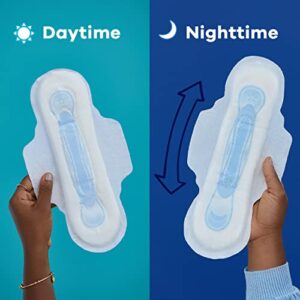 Always Maxi Overnight Pads with Wings, Size 4, Overnight, Unscented, 28 Count(Pack of 3)