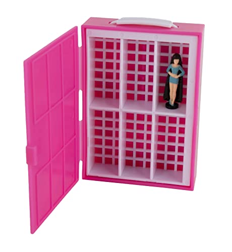 World's Smallest Barbie Fashion Case, Miniature, Includes 1 case and 2 Micro Figures, Styles Selected at Random