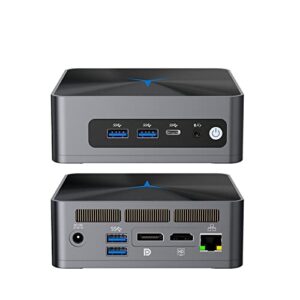 ylimpc m3 i7 mini pc, intel i7 10810u 10th gen 6-core processor up to 4.9ghz, 16gb ram 500gb ssd windows 11 pro small desktop computer with 2.5gbps lan/bluetooth 5.0/wifi/hdmi/dp/4k uhd graphics