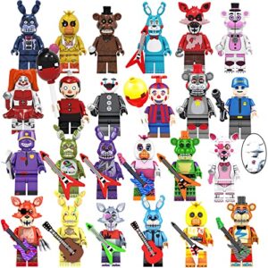 11 xoerotk fnaf action figure, 24pcs 5 nights freddy toys fnaf gift set party favors