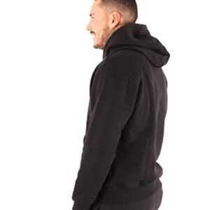 Jordan Men's Black Essential Fleece Pullover Hoodie (DQ7466 010) - M